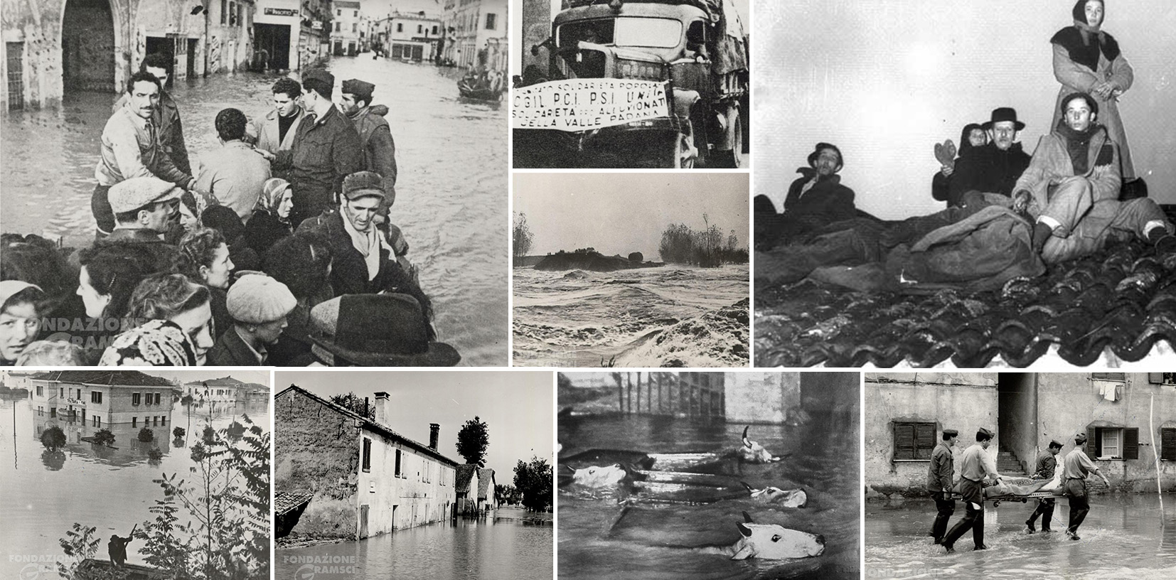La piena del 1951: video e immagini del tempo - OglioPoNews