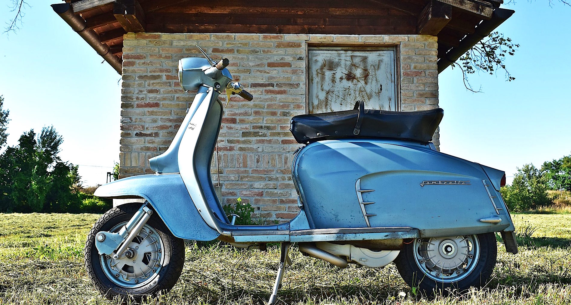 Raduno Lambretta Club Lombardia a Mantova, passaggio a Spineda ...
