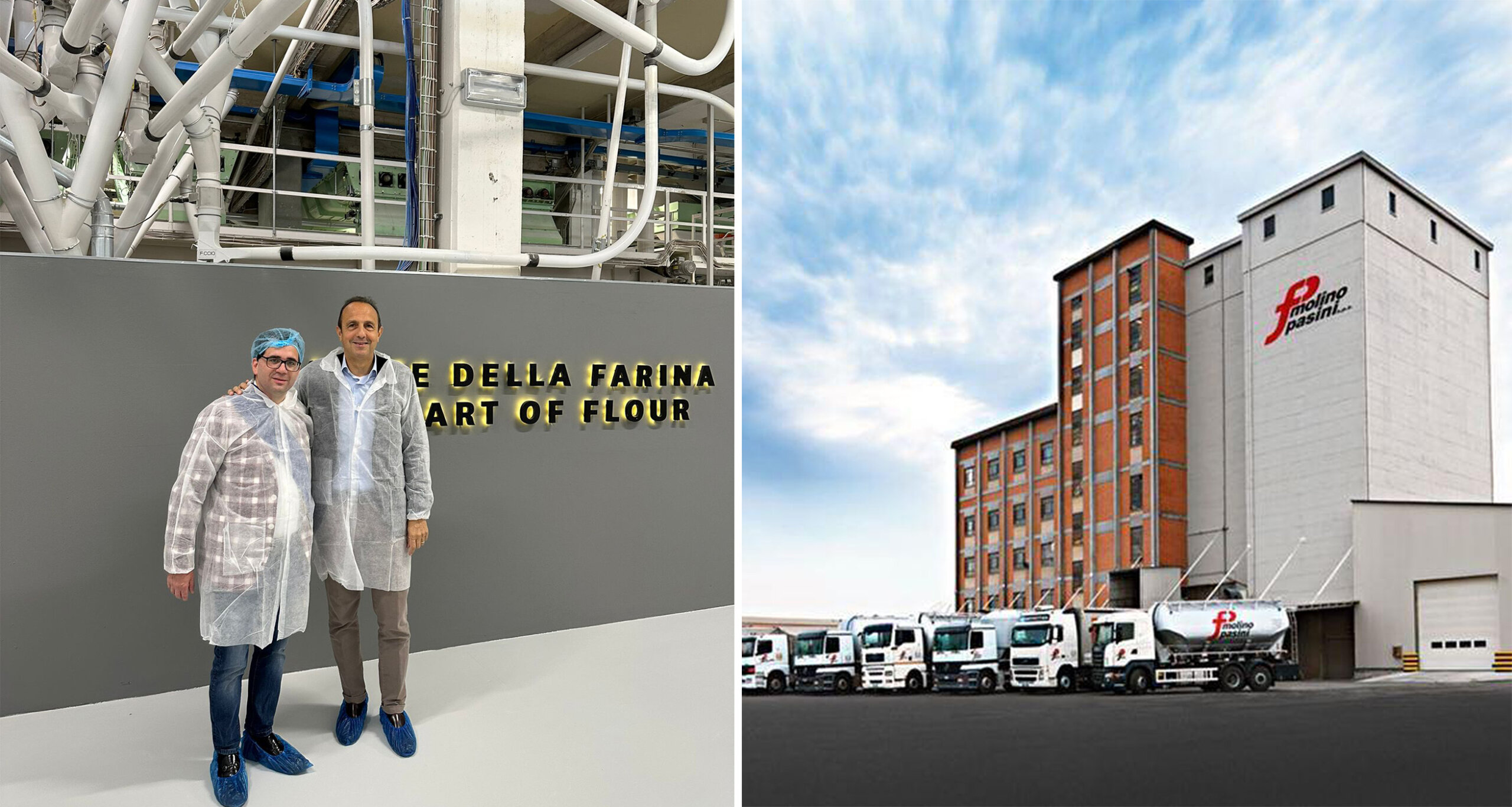 Carlo Bottani in visita al Molino Pasini di Marcaria - OglioPoNews