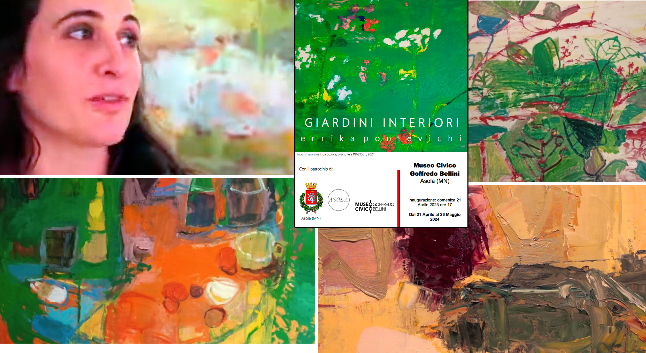 Mostre: a Asola inaugura Errika Pontevichi con i Giardini Interiori ...