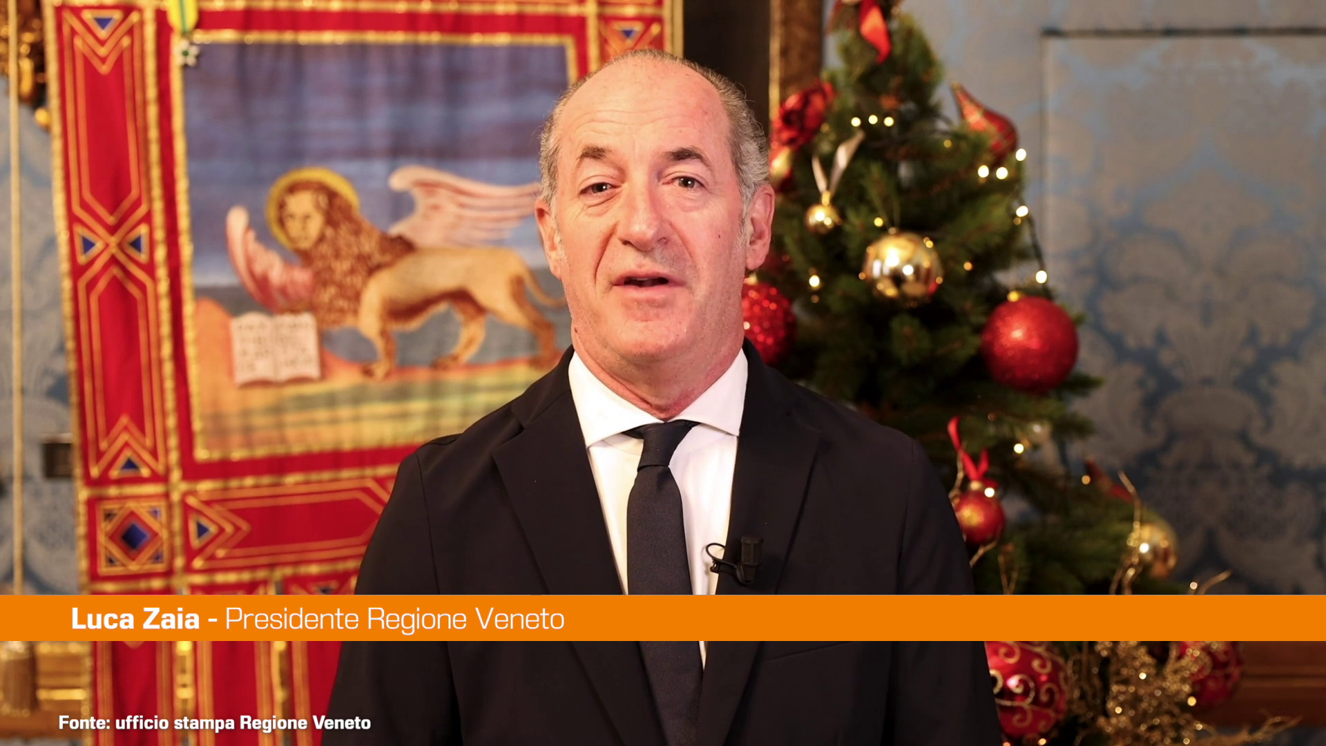 Zaia "Speriamo che il 2025 sia l'anno in cui si parlerà solo di pace ...