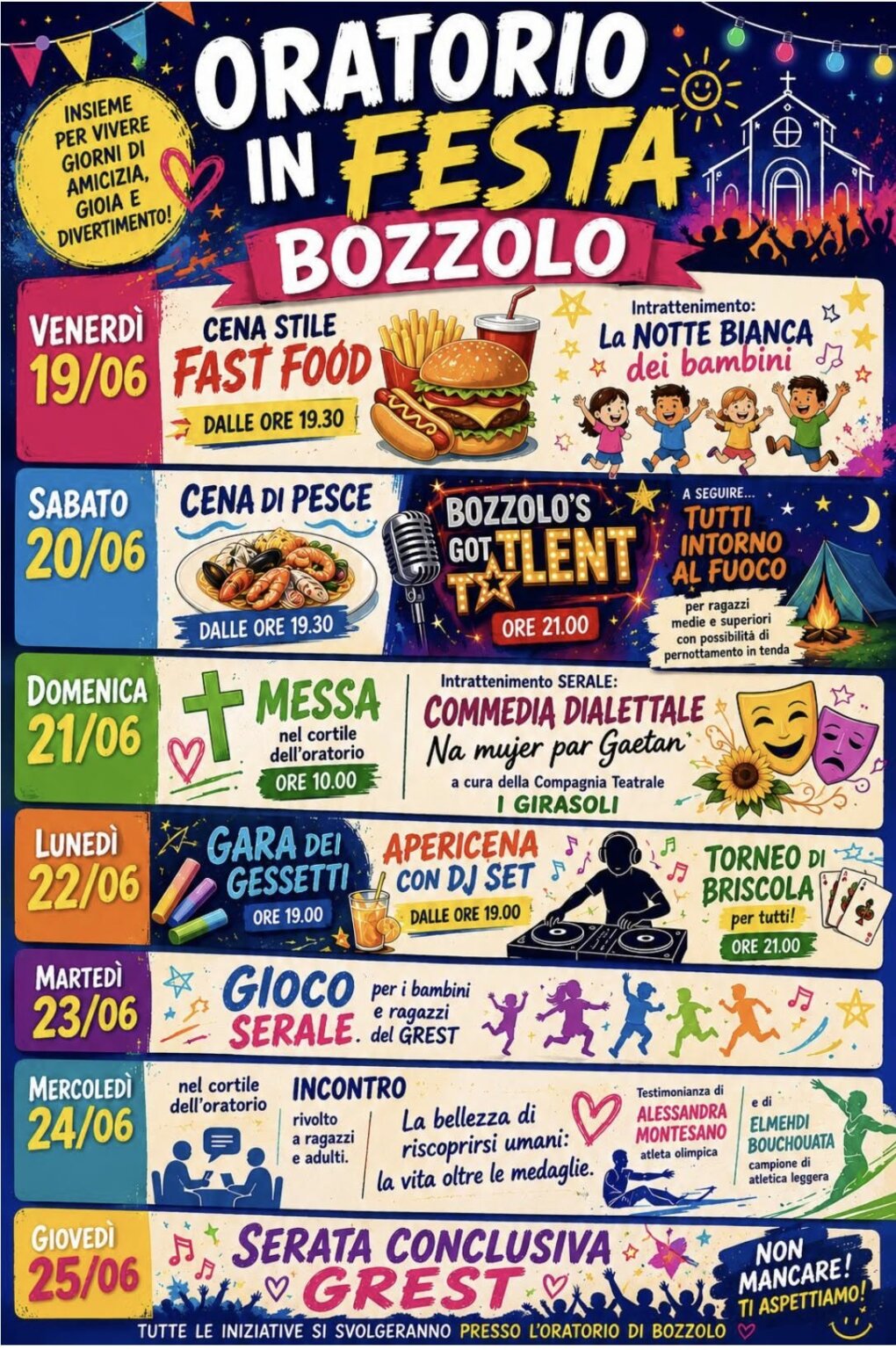 Tutto pronto a Bozzolo per "Oratorio in festa" - OglioPoNews